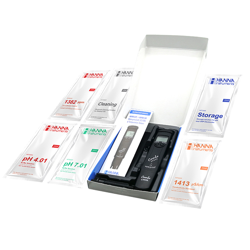 Medidor de PH/CE/TDS/TEMP Combo (HI98130) – JBR New Style